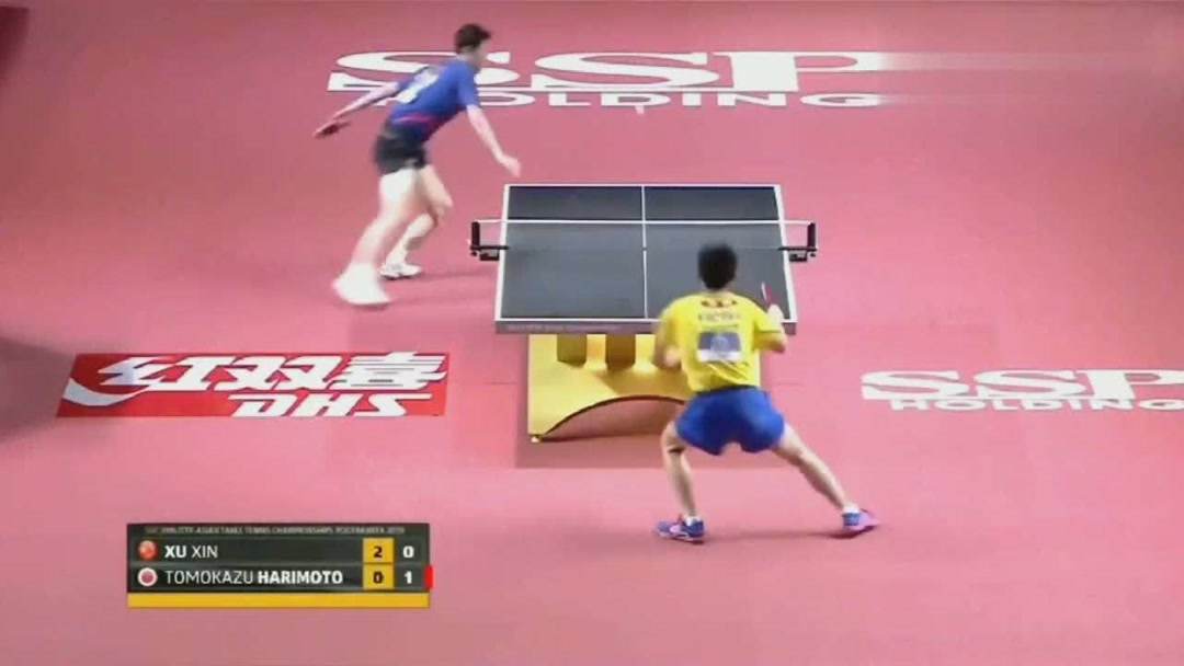 乒乓球比赛!许昕一直拉中远台,解说到位