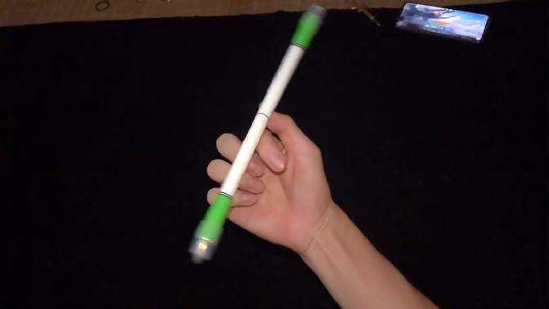 你们要的无限循环转笔教学