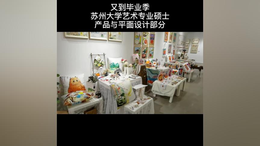 苏州大学艺术专业硕士产品与平面设计毕业汇报展