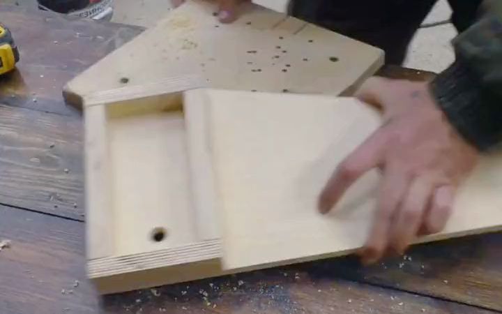 【木工】DIY曲线锯切圆辅助工具