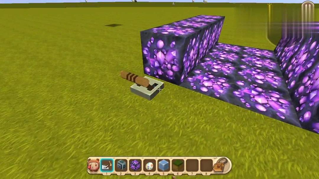 迷你世界:制作“道具无限传送带”教程,传送任何物品到达