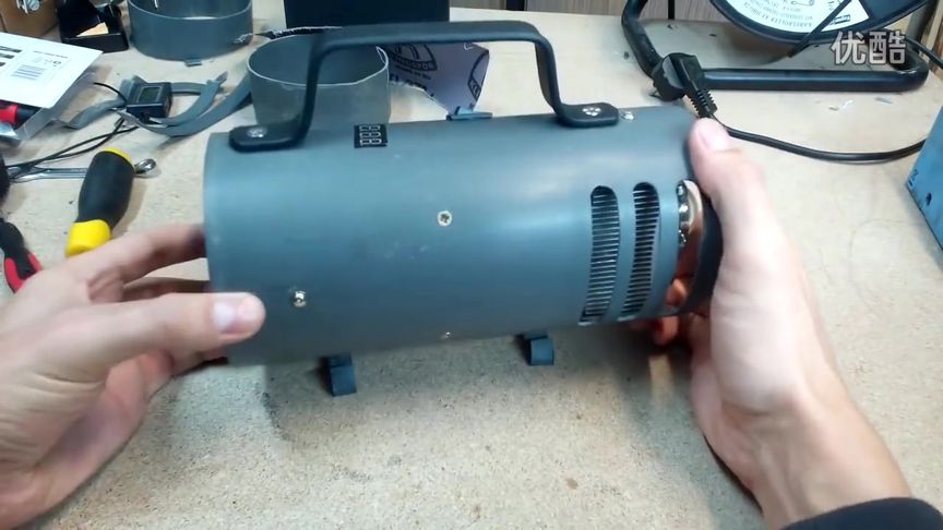 手工制作100W LED手电筒 18650电池