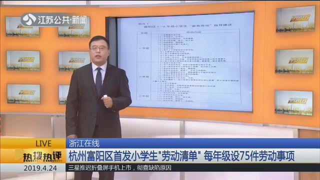劳动教育缺少成教育薄弱环节,杭州首发小学生“劳动清单”