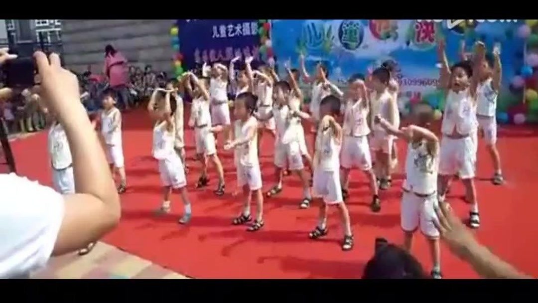 六一大班幼儿园舞蹈 中国功夫
