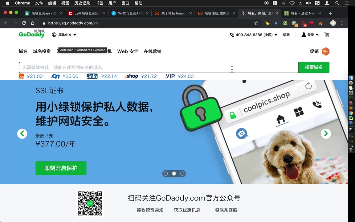 域名查询api-抢注域名-python代码