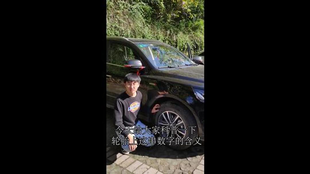 谁能准确的说出轮胎上数字与字母的含义?