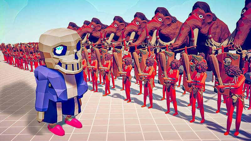 全面战争模拟器:sans对战全派系军队