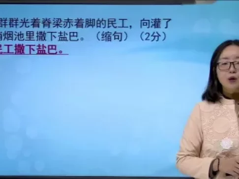 11.10小升初龙岗模拟考语文讲评视频