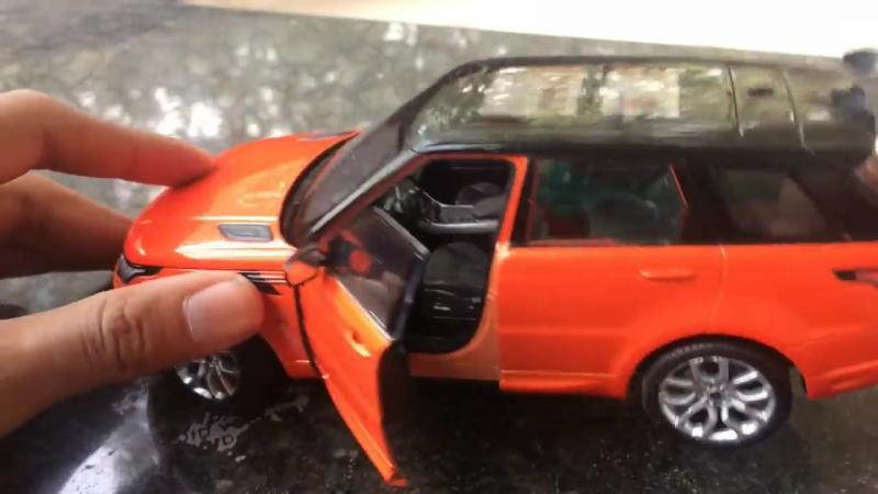 实拍:路虎揽胜运动版汽车模型开箱展示