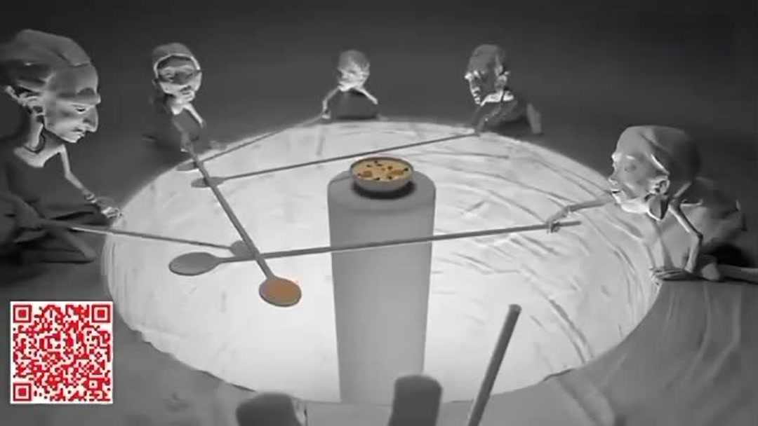 一个引人深思的动画短片,一念天堂,一念地狱