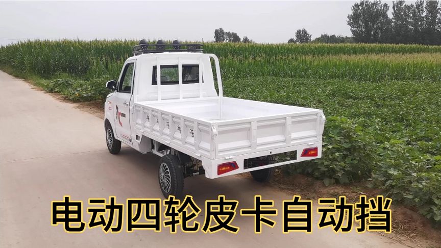 电动四轮皮卡自动挡