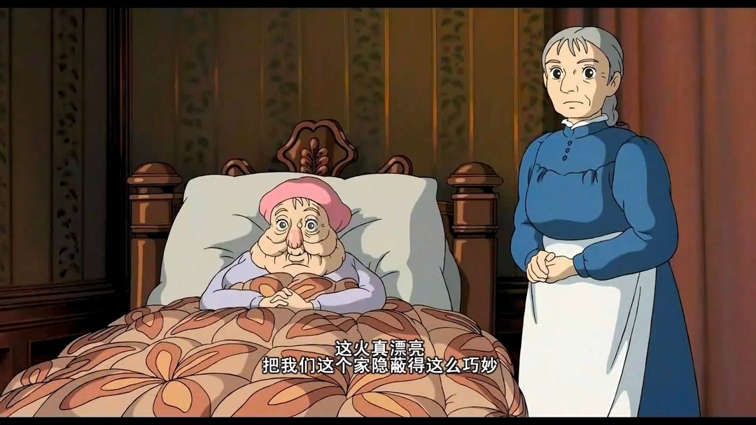 哈尔的移动城堡:外面发生战争,市民忙着搬走,却有陌生人进城堡