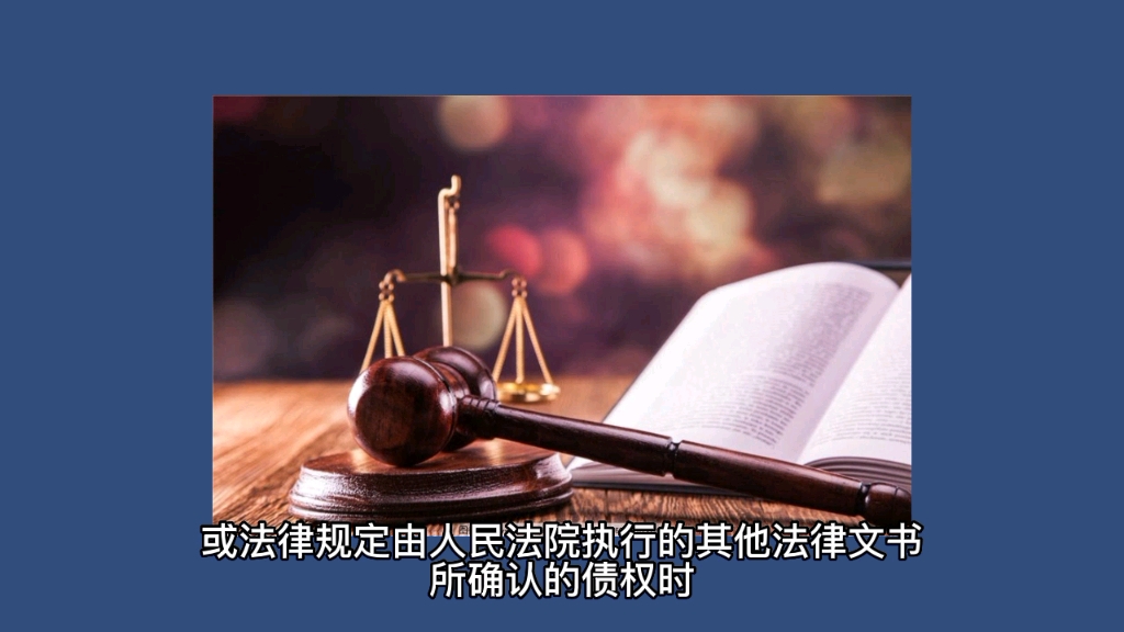 股权可以是强制执行的标的