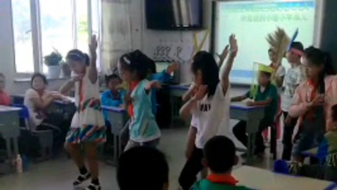 毛宝力格寄宿制学校四年级一班校本课程课本剧《晏子使楚》