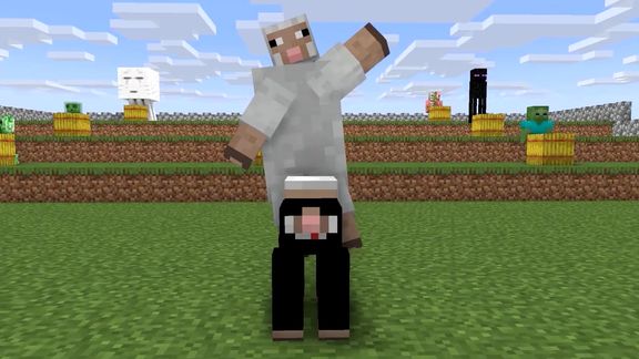 怪物学院:有趣的多维数据 Minecraft动画