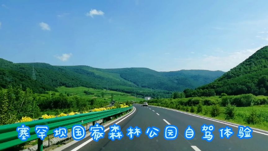 塞罕坝国家森林公园,公园大门至围场方向,自驾体验,大众休闲游