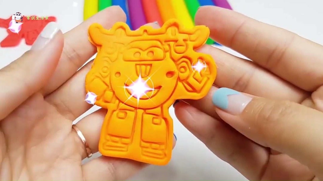 手工制作DIY,橡皮泥制作教程,让孩子学习颜色和英语