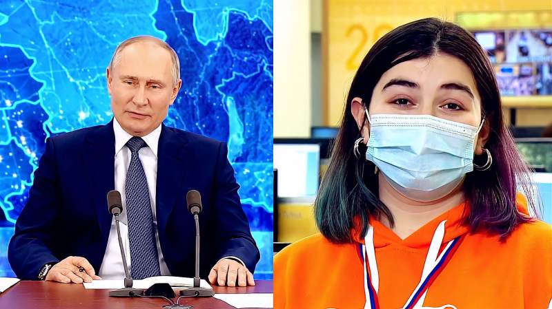 俄罗斯儿童问总统普京:为什么全世界都不喜欢俄罗斯?