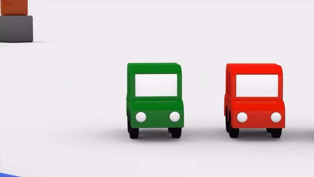 幼儿英语启蒙小汽车系列卡通小汽车系列第1集