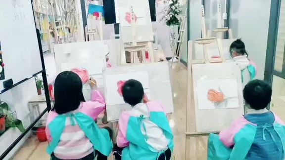 #爱画画的孩子 #课堂实录