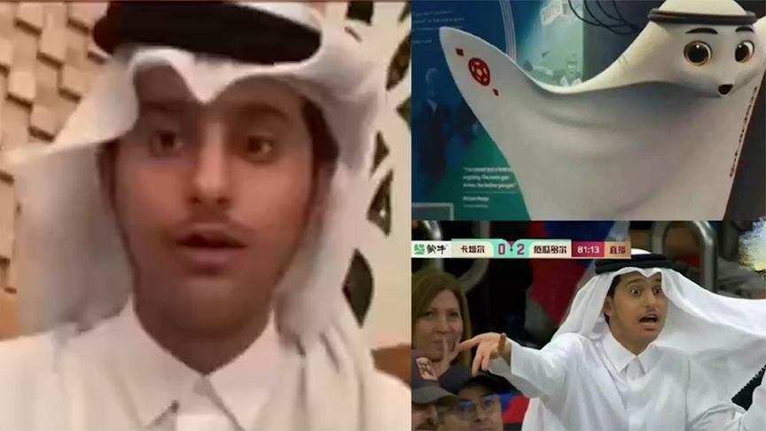 卡塔尔“馄饨皮”王子发视频邀请中国网友来玩 网友谢邀回应来啦