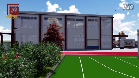 邻水县石滓镇中心小学校园文化建设动画展示
