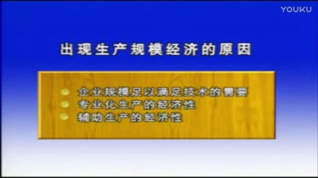 李平:MBA全景教程之二:管理经济学06