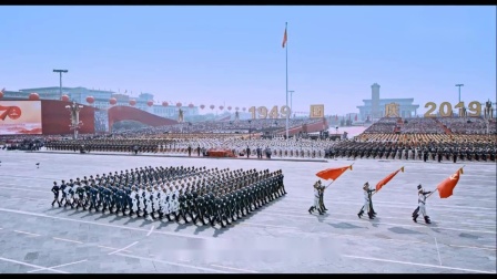 人民军队升旗队列