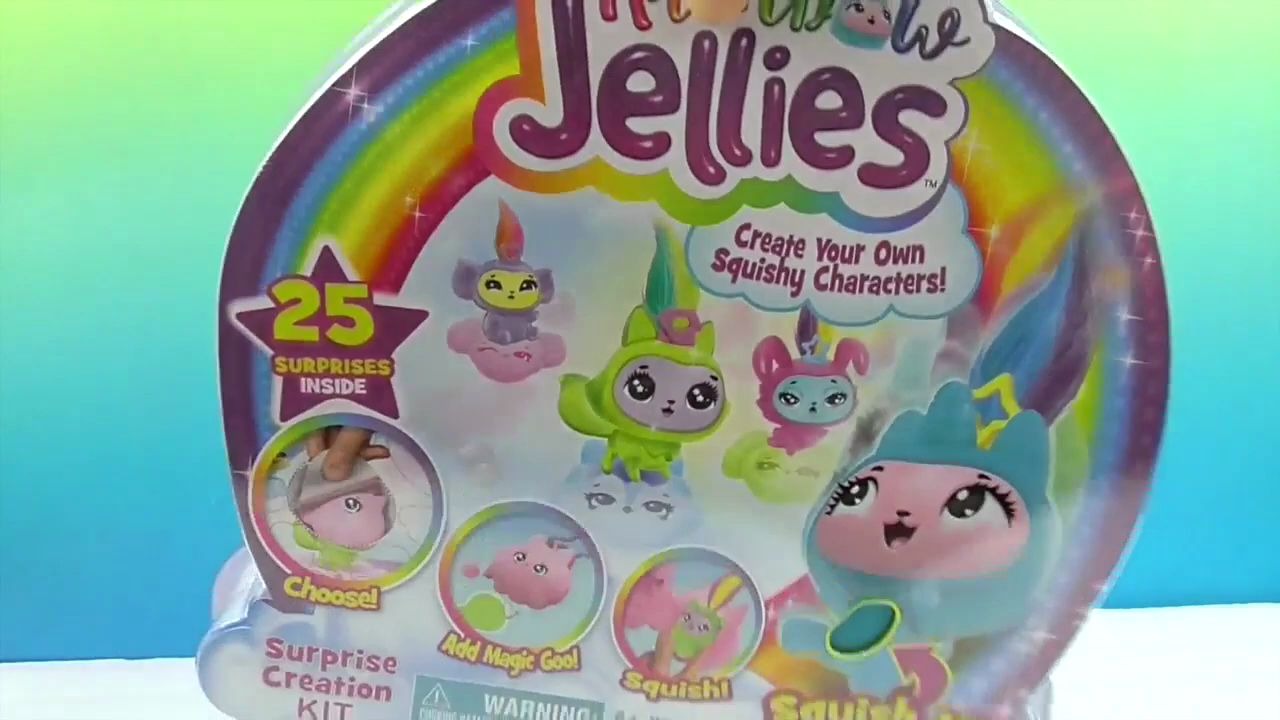 ...创意DIY彩虹啫喱宠物开箱试玩 Rainbow Jellies Surprise Creation Kit