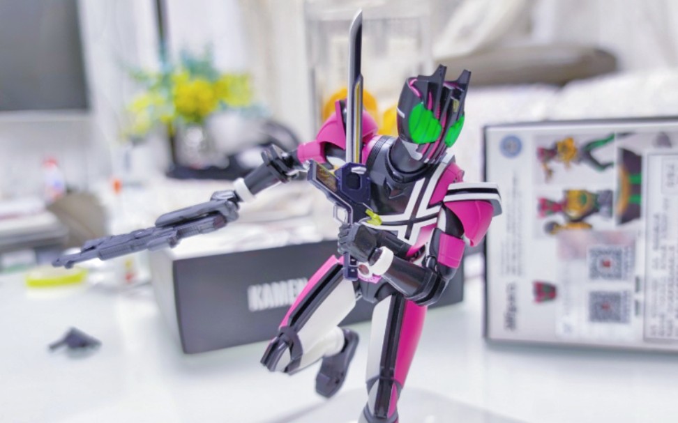 【喵的定格动画】假面骑士枪战场面 全程高能 M4驾驭 枪斗术