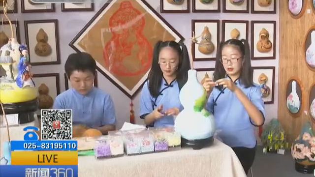 南京以教育力量保护传统文华传承:葫芦画、扎染传统文化进课堂