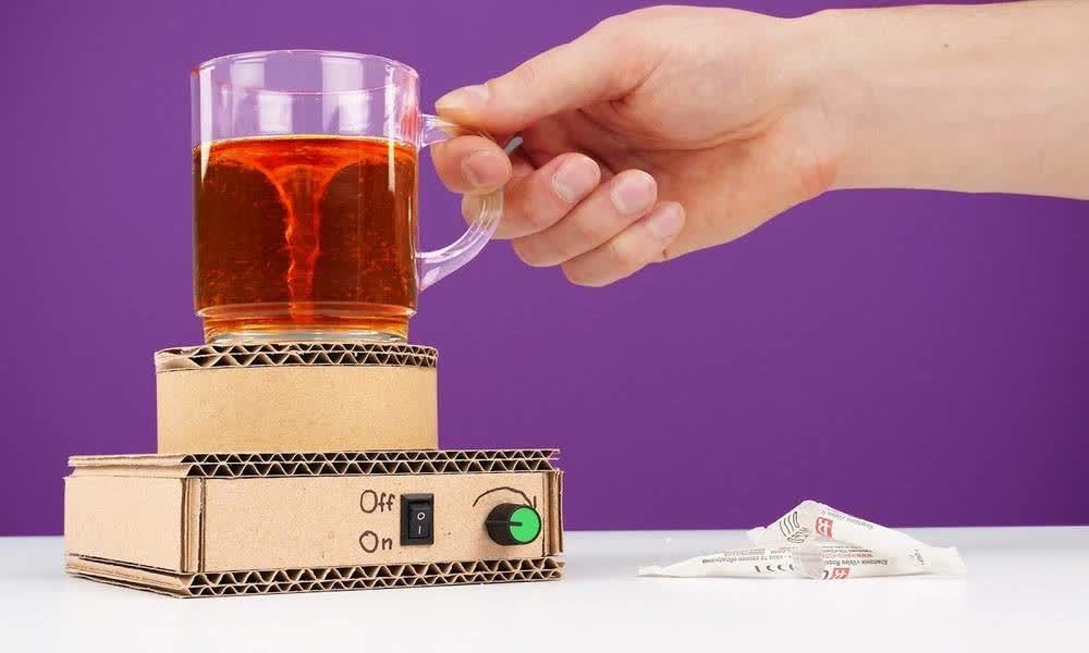 小伙DIY磁力搅拌器,适用任何的杯子,简直太有创意了