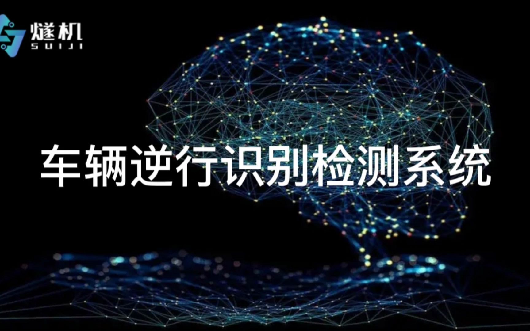 车辆逆行识别检测系统