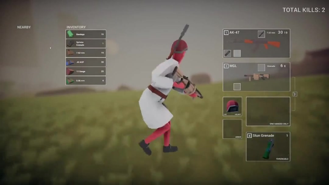 吃鸡模拟器: 这个沙雕香蕉人助你吃鸡, 你玩着会爱上他