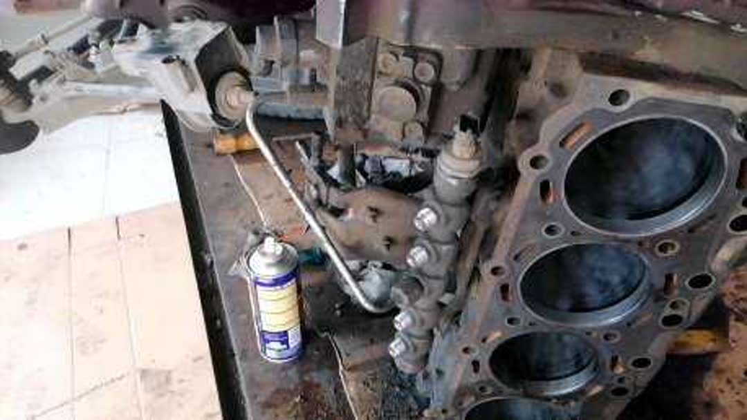 瑞风柴油车大修、分解之后的全部过程、国产发动机进步很快