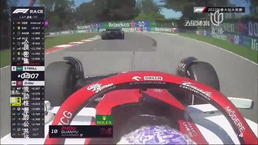 #周冠宇刷新F1生涯最佳战绩#F1加拿大大奖赛, #周冠宇