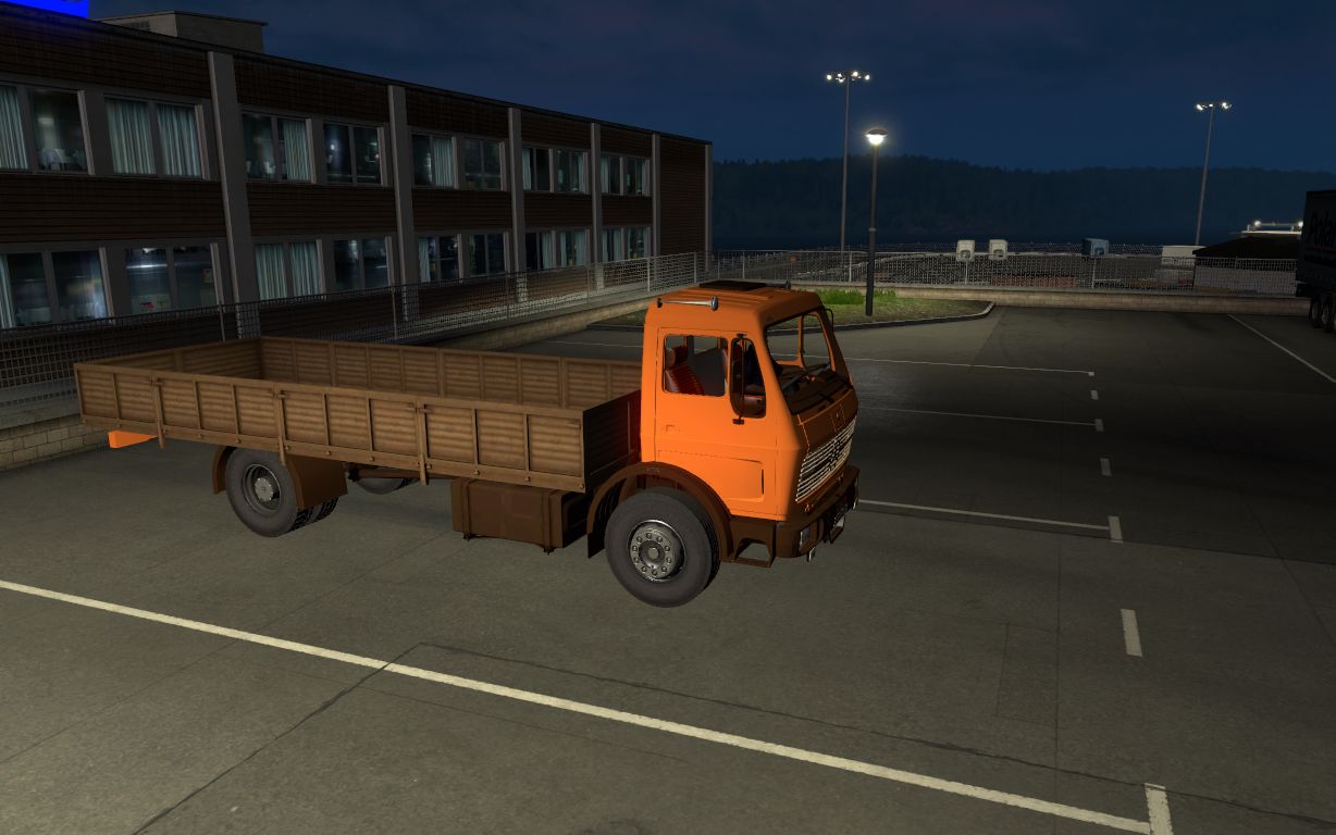 【欧洲卡车模拟2】老司机的欧卡日常(奔驰NG1729)