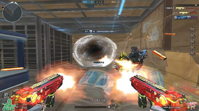 CF自制追击:队友操作把我看傻了!区区旋转跳,就拦住去路?