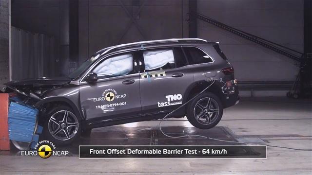 奔驰GLB 欧洲NCAP碰撞测试