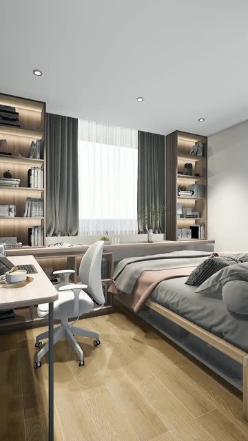 室内设计家居设计装修风格卧室太小还不愿意做榻榻米正解来了