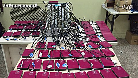 移动硬盘数据批量复制 UB-B9601H高速U盘 移动硬盘复制机