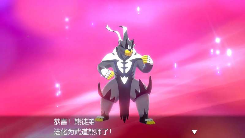 精灵宝可梦剑145:恶之塔挑战熊徒弟进化武道熊师