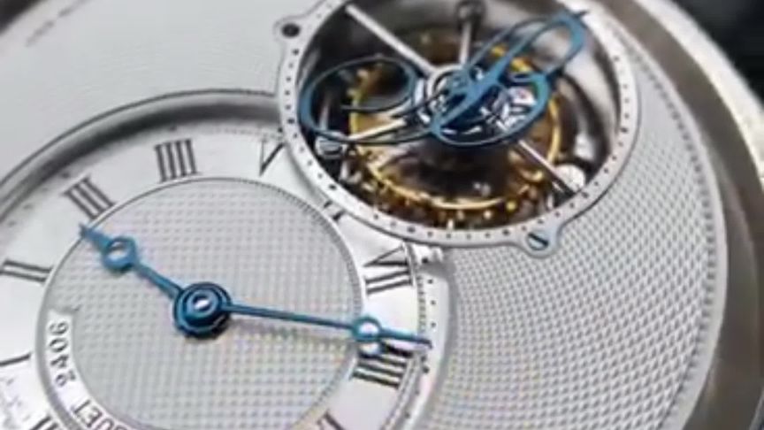 #手表维修 宝玑陀飞轮完美修复!充满机械魅力