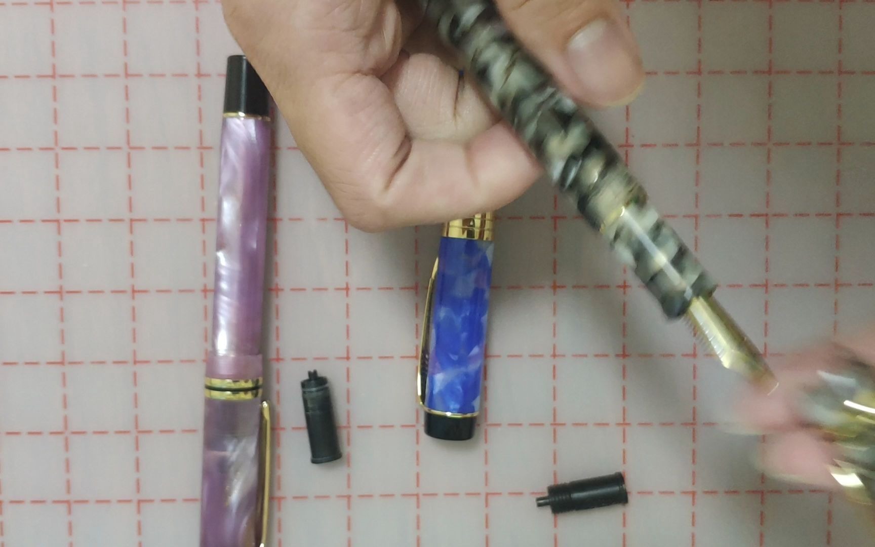 凯格露316与金豪世纪100钢笔鸡尾注意事项