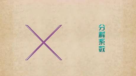 初一-第10讲-《十字相乘法》-动画-深圳联赛