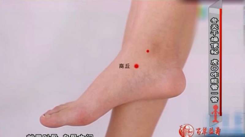 健康一身轻:冬天干燥便秘,虎口配商丘穴,轻松缓解便秘
