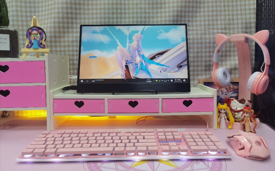 DIY电脑主显示器/便携显示器/一线连接电脑主机