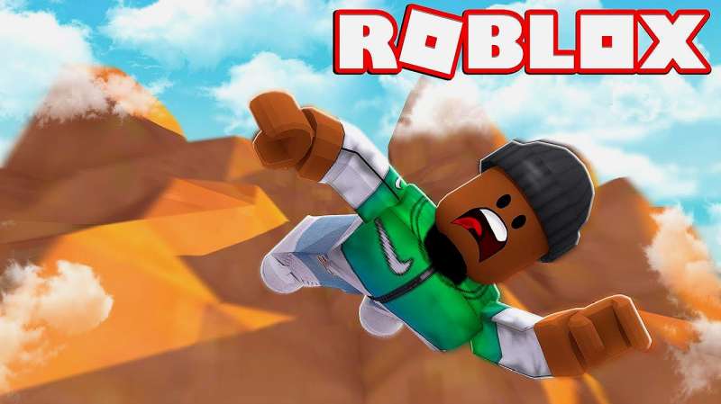 小格解说 Roblox 坠落模拟器:登上峡谷雪山之巅!体验空中飞行?