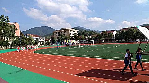 阜山中学第十六届校运会_方阵_校徽