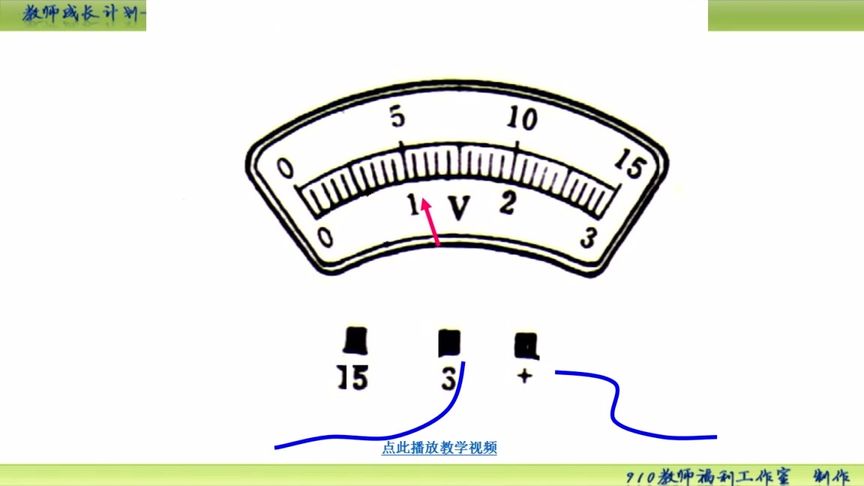 九年级物理基础知识系列微课视频第28集:电压的测量
